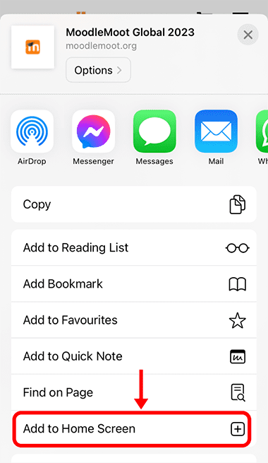 App installation instructions – MoodleMoot Global 2023